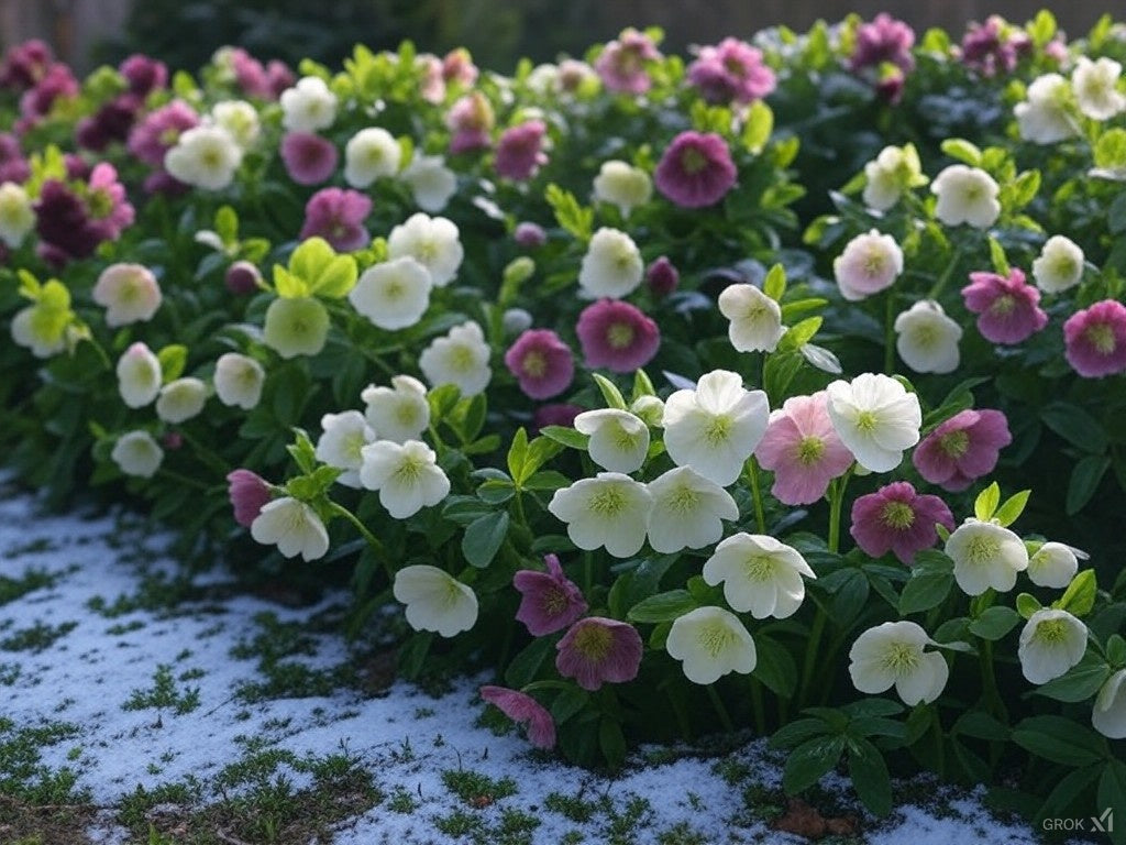 Helleborus 'True Love' Lenten Rose Perennial. Double-flowered. – Hosta King